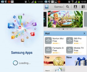 Samsung Apps user interface revamped for mobile devices