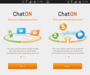 Samsung updates ChatON app for Android