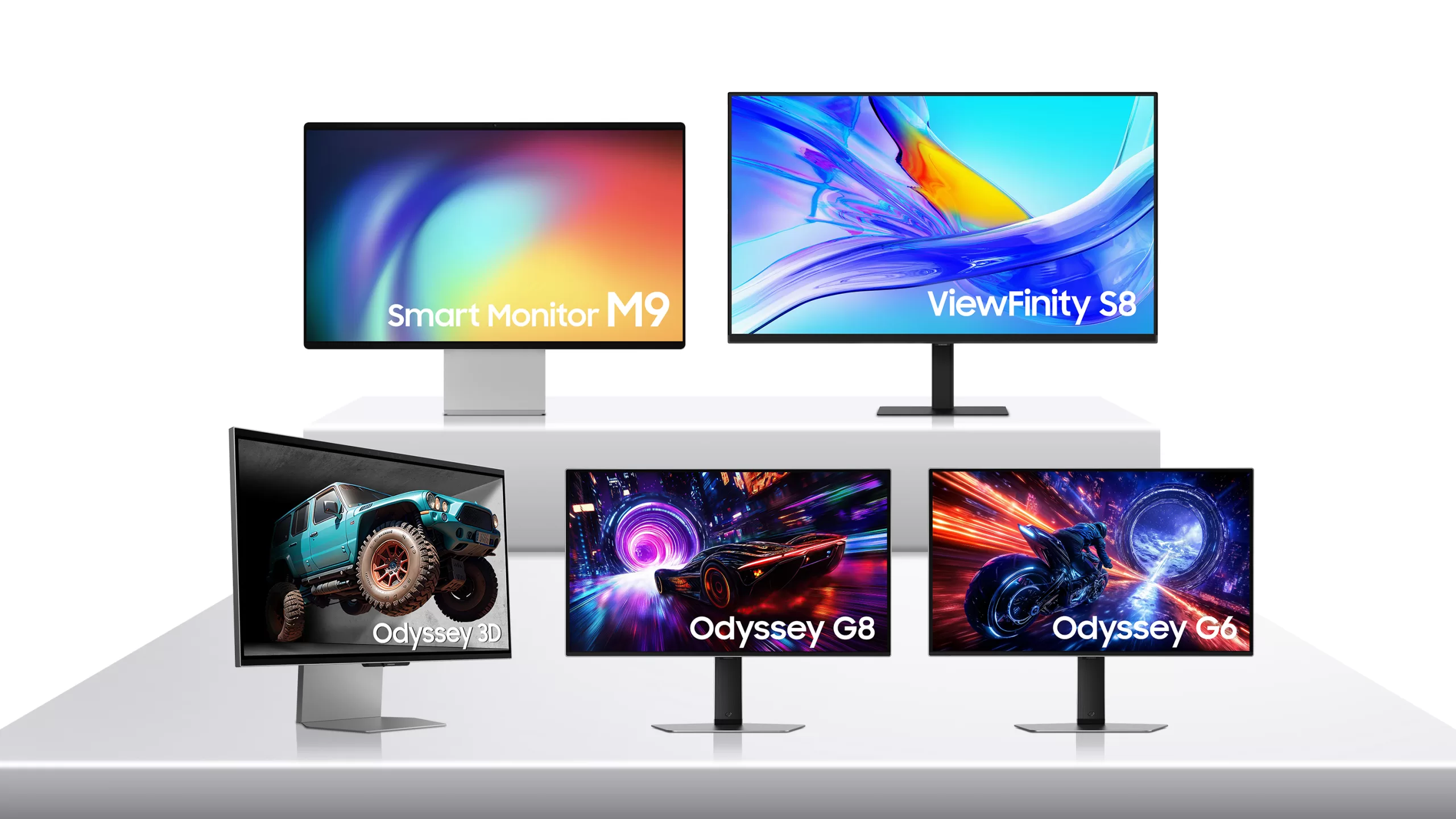 Samsung announces five monitors, including OLED Smart Monitor
